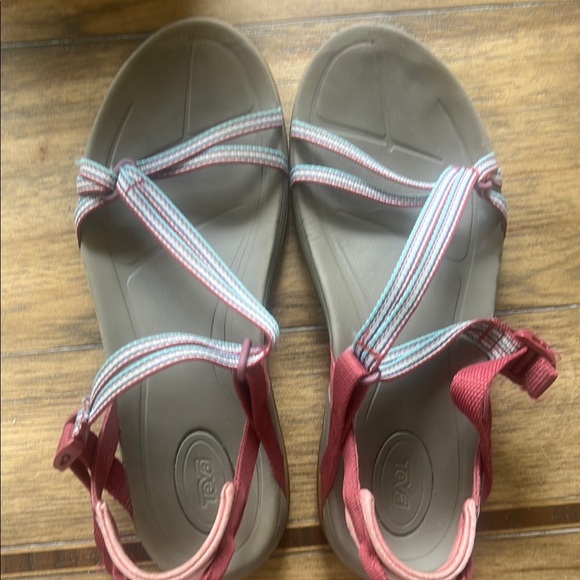 Teva | Shoes | Teva Multicolor Strappy Sandals Size 85 | Poshmark